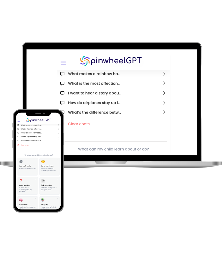 PinwheelGPT | Kid-Safe ChatGPT App