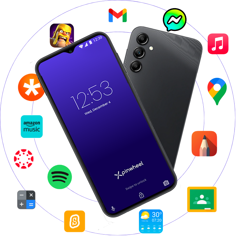 Pinwheel Kid Phone vs. Gabb Phone